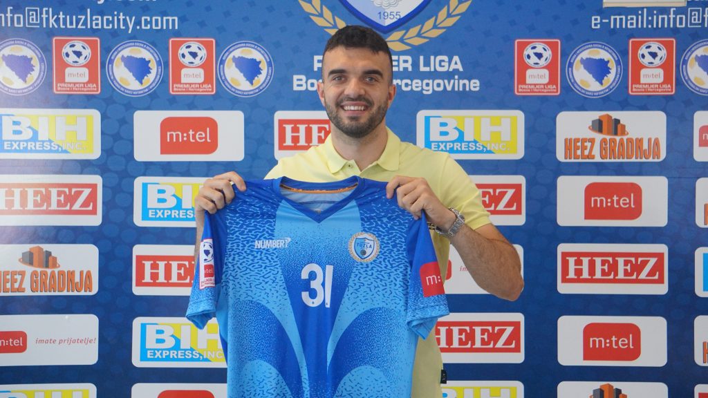 Bihorac novo pojačanje plavih - FK Tuzla City
